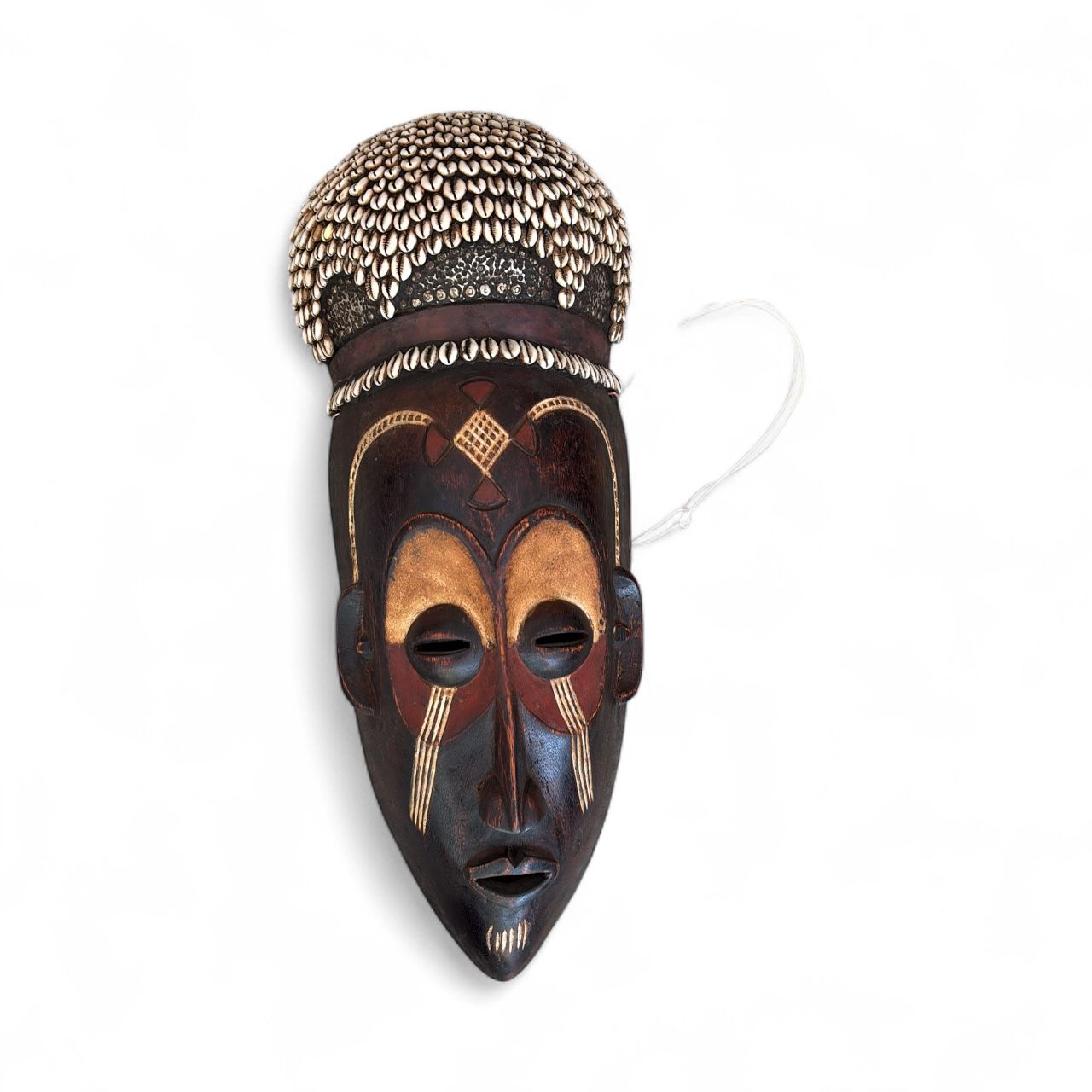 Maison Sawa Mask Chokwe | Authentic African Art